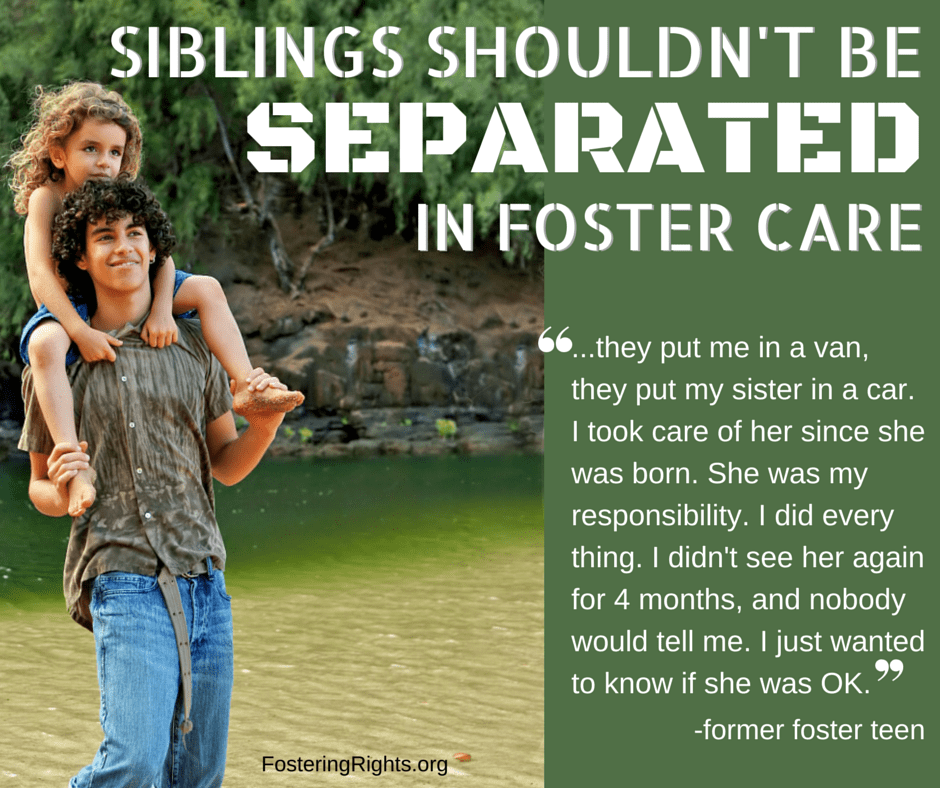 Sibling Separation: An Unintended Consequence of the Family First Act ...