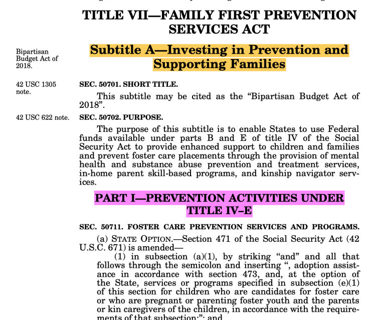 The fundamental misconception at the heart of the Family First Act ...